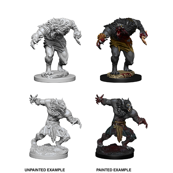 D&D Nolzur's Marvelous Unpainted Minis: 73194 Werewolves – Titan Bear ...